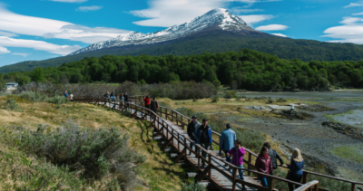 Trekking at Tierra del Fuego National Park