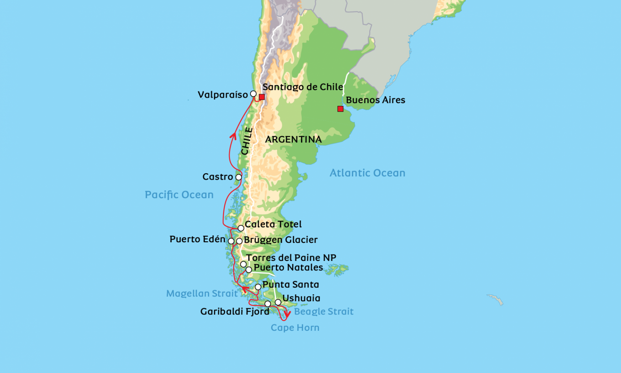 Cape Horn + Chilean Fjords - Freestyle Adventure Travel